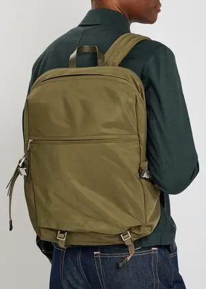 Paul Smith Logo-embroidered Nylon Backpack