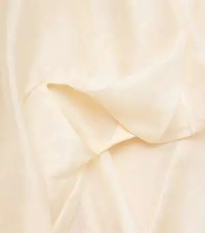 Khaite Puff Sleeve Ria Midi Dress