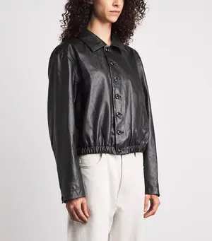 LEMAIRE Soft Leather Blouson Jacket