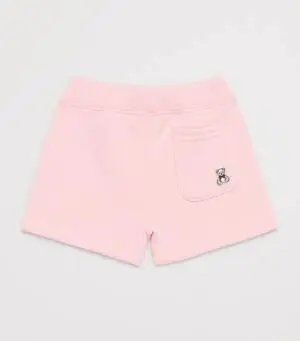 Harrods Cotton Jersey Logo Shorts