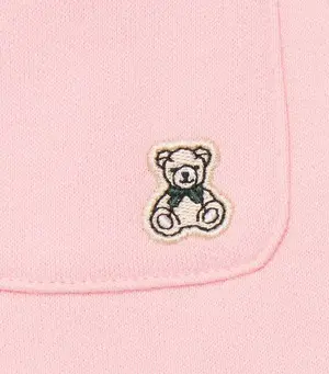Harrods Cotton Jersey Logo Shorts