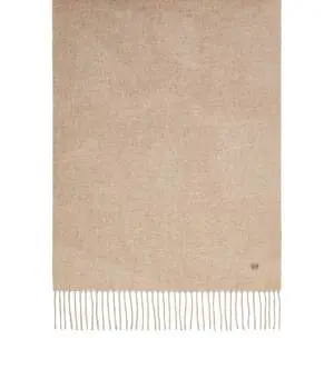 Max Mara Wool Scarf - Beige