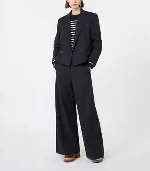 Max Mara Striped Crewneck Sweater