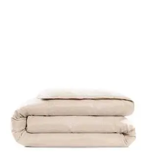 HAMAM Jacquard Astra King Duvet Cover - Ivory