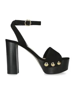 GIANVITO ROSSI Suede Ardéa Platform Sandals 70
