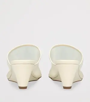 AeydĒ Suzanne Wedge Sandals - White