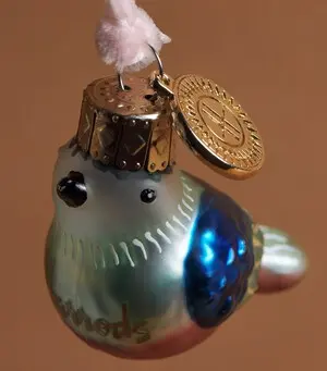 Harrods Partridge And Pear Tree Decoration