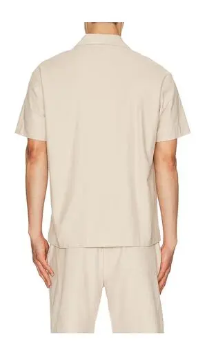 Theory Soft Terry Shirt In Neutral