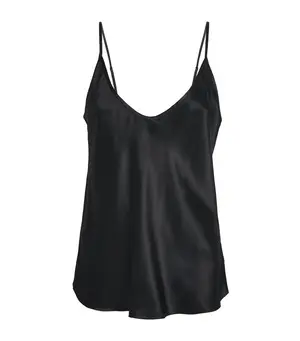 L'Agence Silk Lexi Camisole - Black