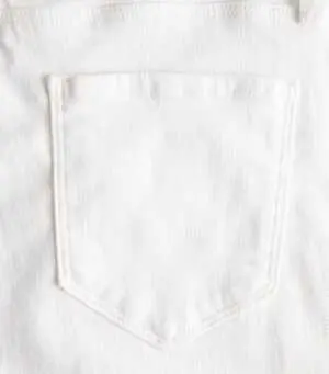 L'Agence Ruth Straight Jeans - White
