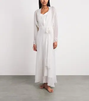 Rosamosario Silk Fatima The Bride Robe