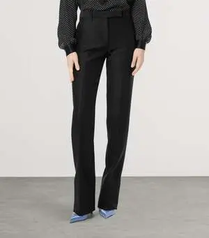 TOM FORD Wool-silk Tailored Trousers