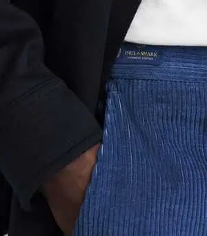 Paul & Shark Cotton-cashmere Corduroy Trousers