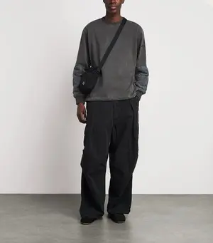 Stone Island Cotton Dyed Vanisé Sweatshirt