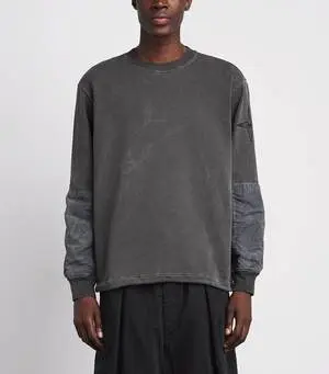 Stone Island Cotton Dyed Vanisé Sweatshirt