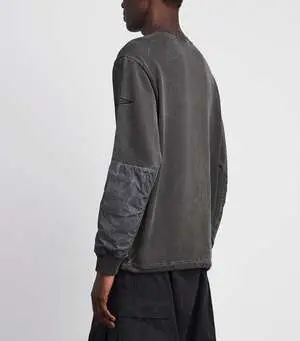 Stone Island Cotton Dyed Vanisé Sweatshirt