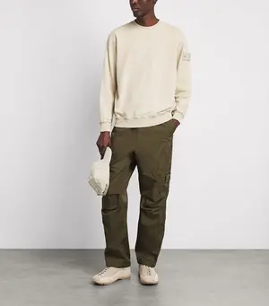 Stone Island Cotton-canvas All-weather Ghost Trousers