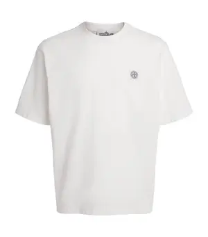 Stone Island Organic Cotton Ghost T-shirt - White