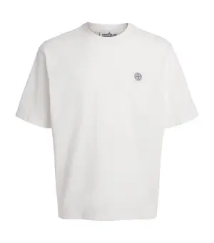 Stone Island Organic Cotton Ghost T-shirt - White