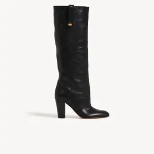 Chloé Leather Knee-high Boots - Black
