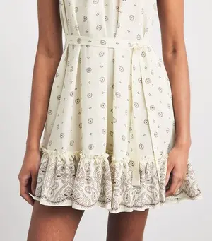Devon Windsor Bandana Print Selma Mini Dress
