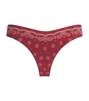 Devon Windsor Bandana Larissa Bikini Briefs - Red