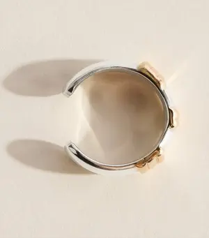 FYR Sterling And Yellow Gold Blaze Ear Cuff