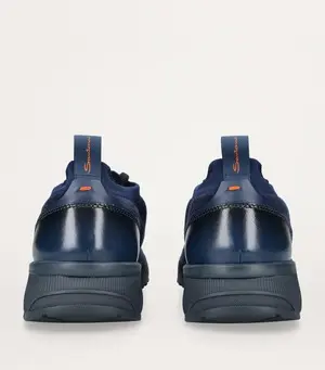 Santoni Technical Knit Runner Sneakers