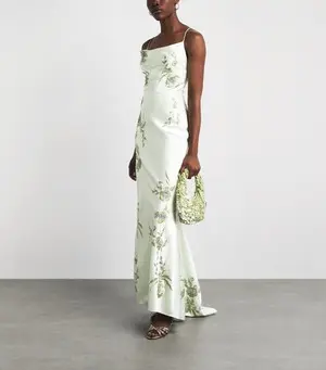 Alice + Olivia Embellished Montana Maxi Dress