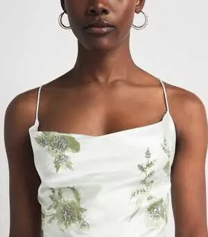 Alice + Olivia Embellished Montana Maxi Dress