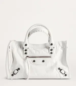Balenciaga Small Lambskin Le City Top-handle Bag