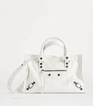 Balenciaga Small Lambskin Le City Top-handle Bag