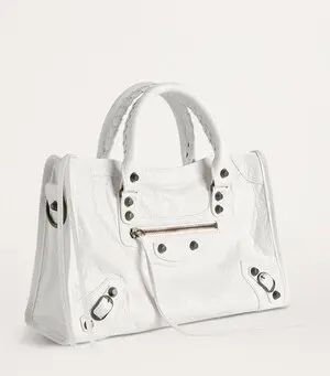 Balenciaga Small Lambskin Le City Top-handle Bag
