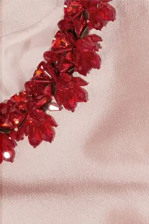 Prada Embellished Wool And Silkblend Gown