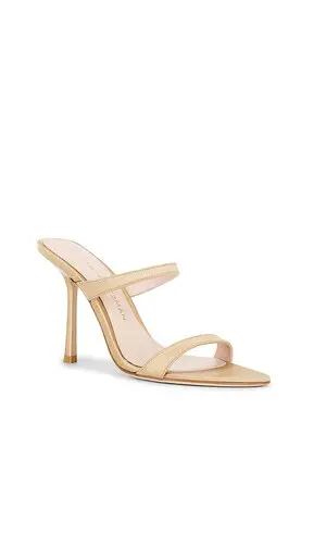 STUART WEITZMAN Lexington Slide 100 Sandal In Beige