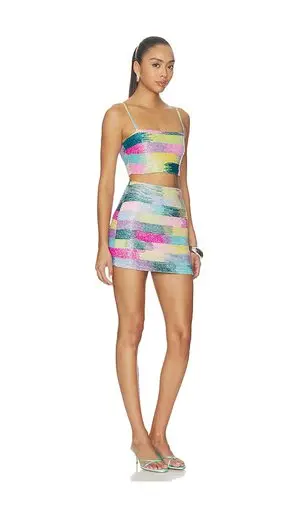 OCEANUS Nerina Beaded Co-ord Set