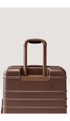 BEIS The Medium Check-in Roller In Brown