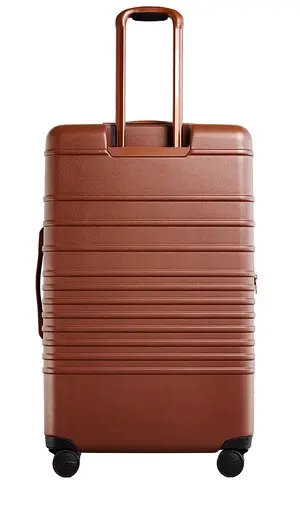 BEIS The Medium Check-in Roller In Brown - Maple