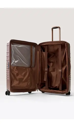BEIS The Large Check-in Roller In Brown