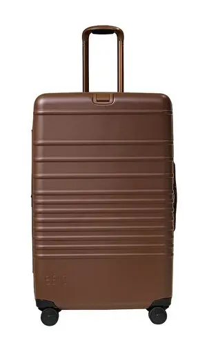 BEIS The Large Check-in Roller In Brown - Maple