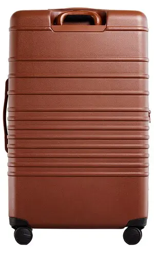 BEIS The Large Check-in Roller In Brown - Maple