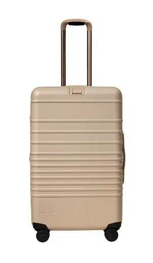 BEIS The Medium Check-in Roller - Beige