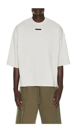 Fear Of God Merch Tee In Grey - Overcast