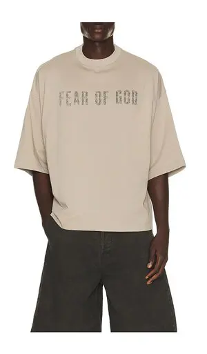 Fear Of God Merch Tee In Grey - Seal