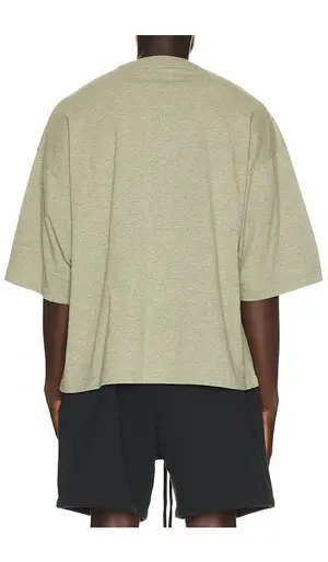 Fear Of God Merch Tee In Green