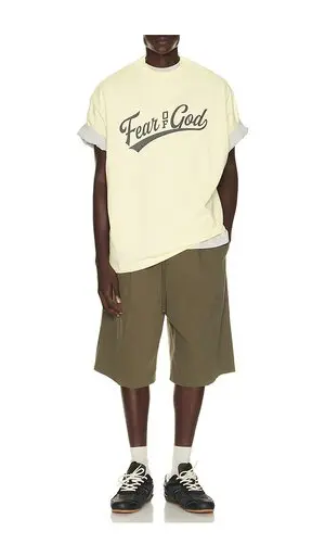 Fear Of God Cut Off 90's Shirt In White