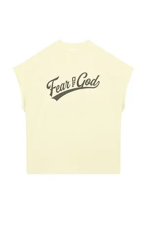 Fear Of God Cut Off 90's Shirt In White