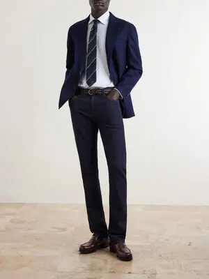 Dunhill Mohair And Silk-blend Blazer