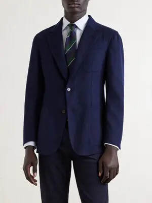 Dunhill Mohair And Silk-blend Blazer