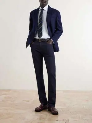 Dunhill Mohair And Silk-blend Blazer